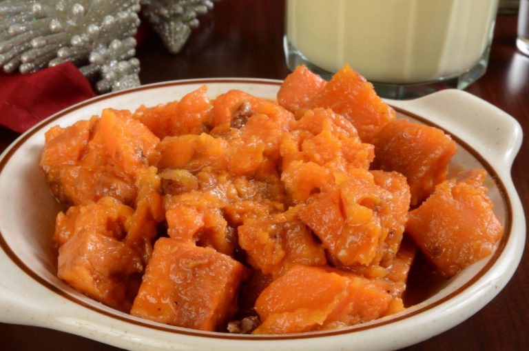 Orange-Maple Candied Yams Recipe | Veggie Fest