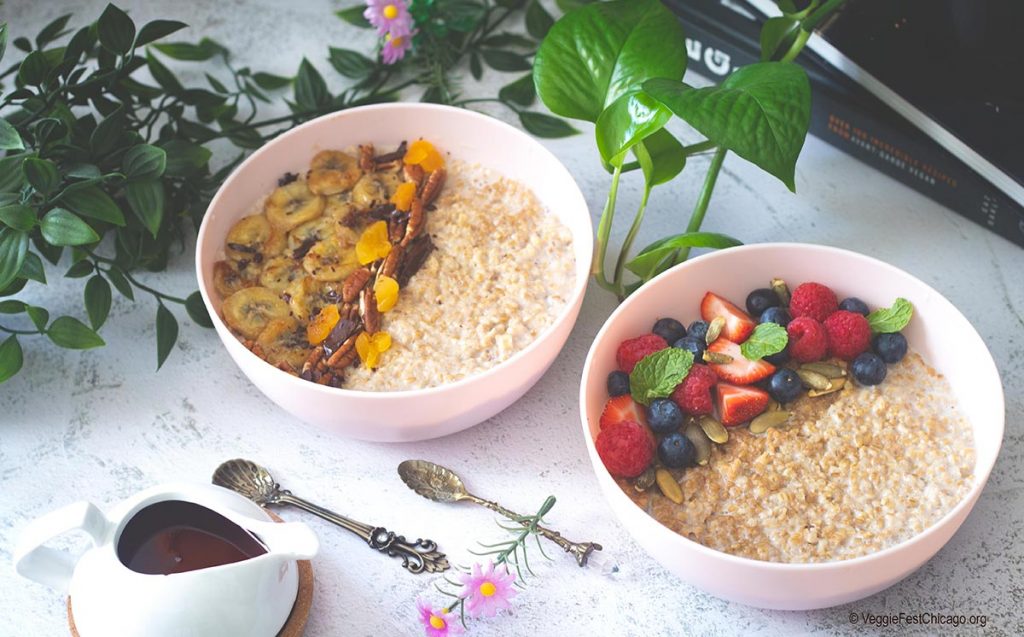 Avena cortada en acero, receta de dos formas | Veggie Fest