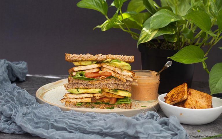 BLT Tofu Sandwich Recipe | Veggie Fest