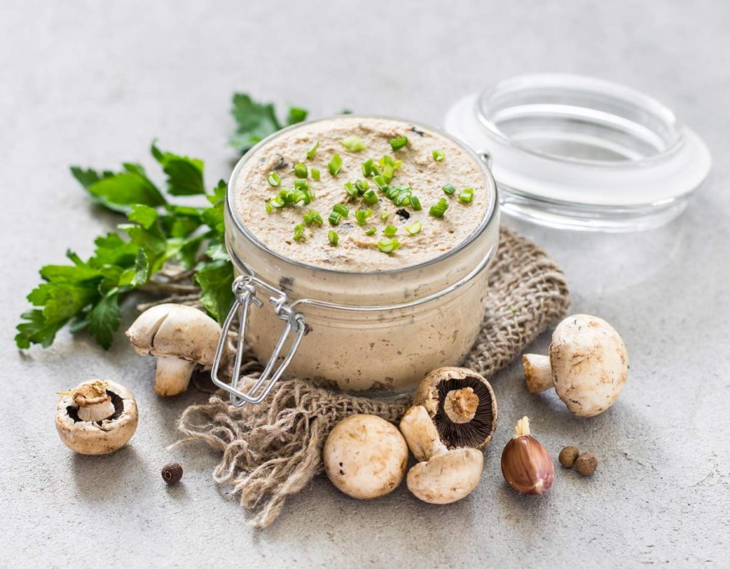 Almond Mushroom Spread Recipe | Veggie Fest
